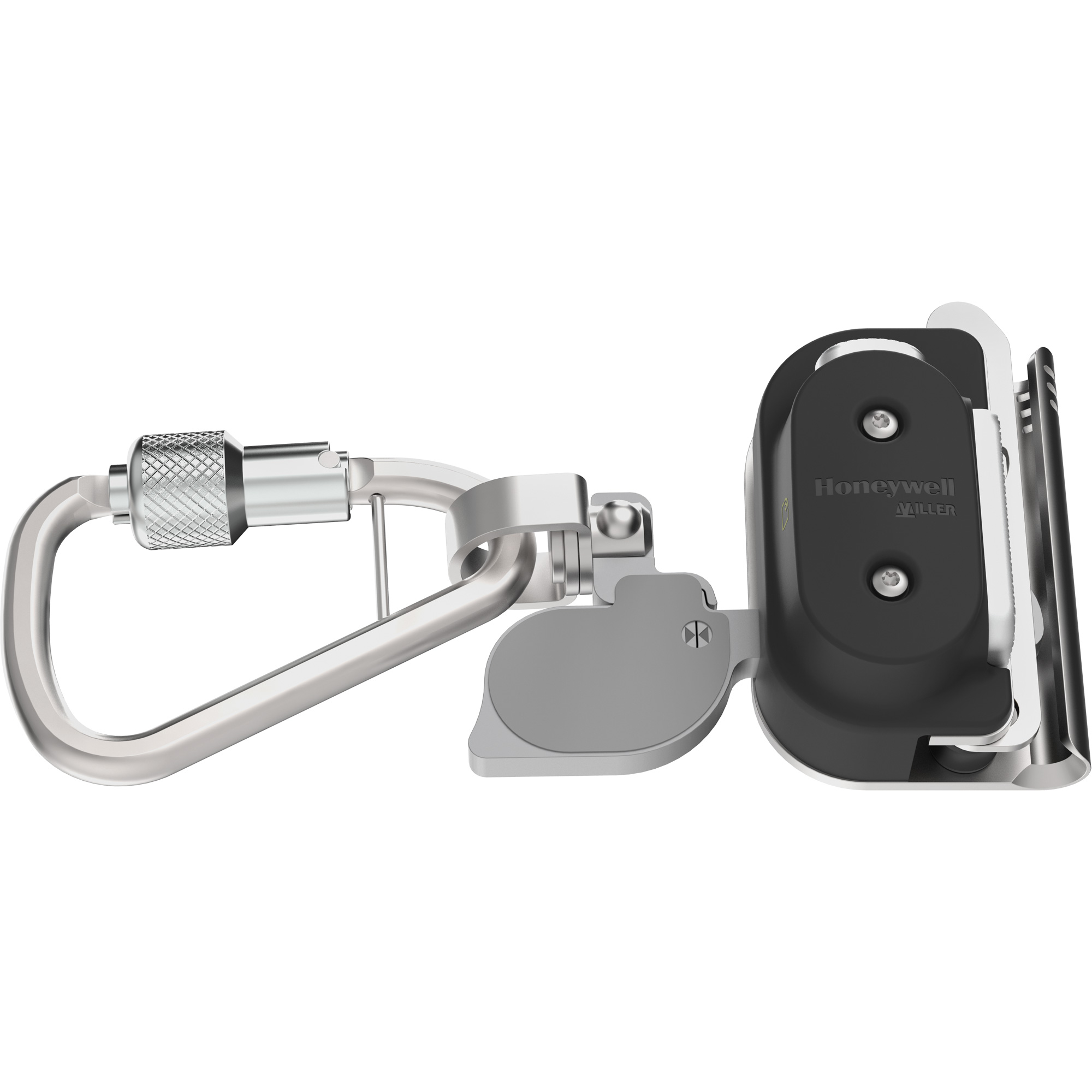 Honeywell Guided-Type Fall Arrester with Self-Locking Carabiner, 5/16 ...